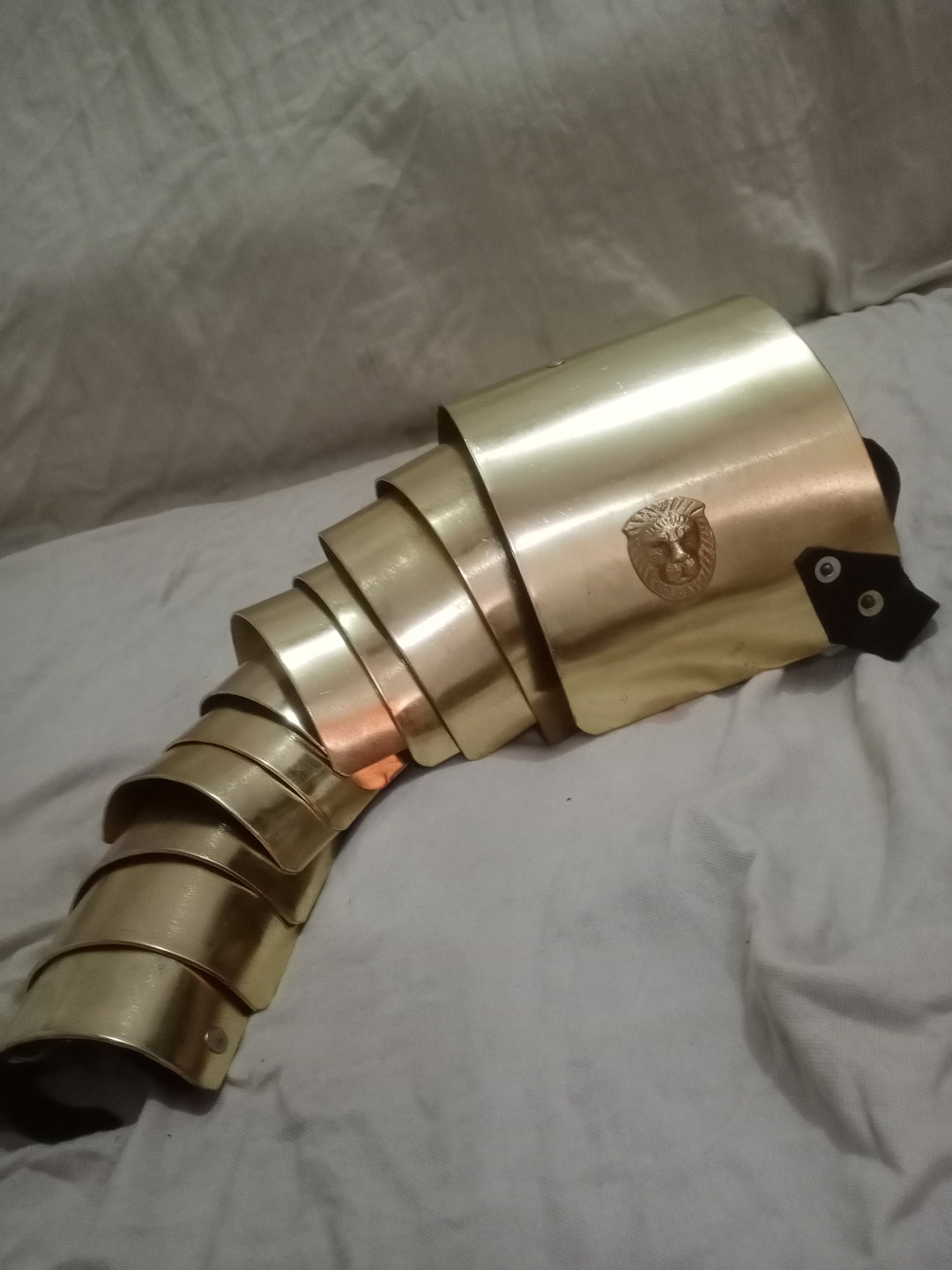 Gladiator Brass Manica 1.5mm,combat Monica,roman Gladiator Manica,gladiator Arm Protection - Etsy