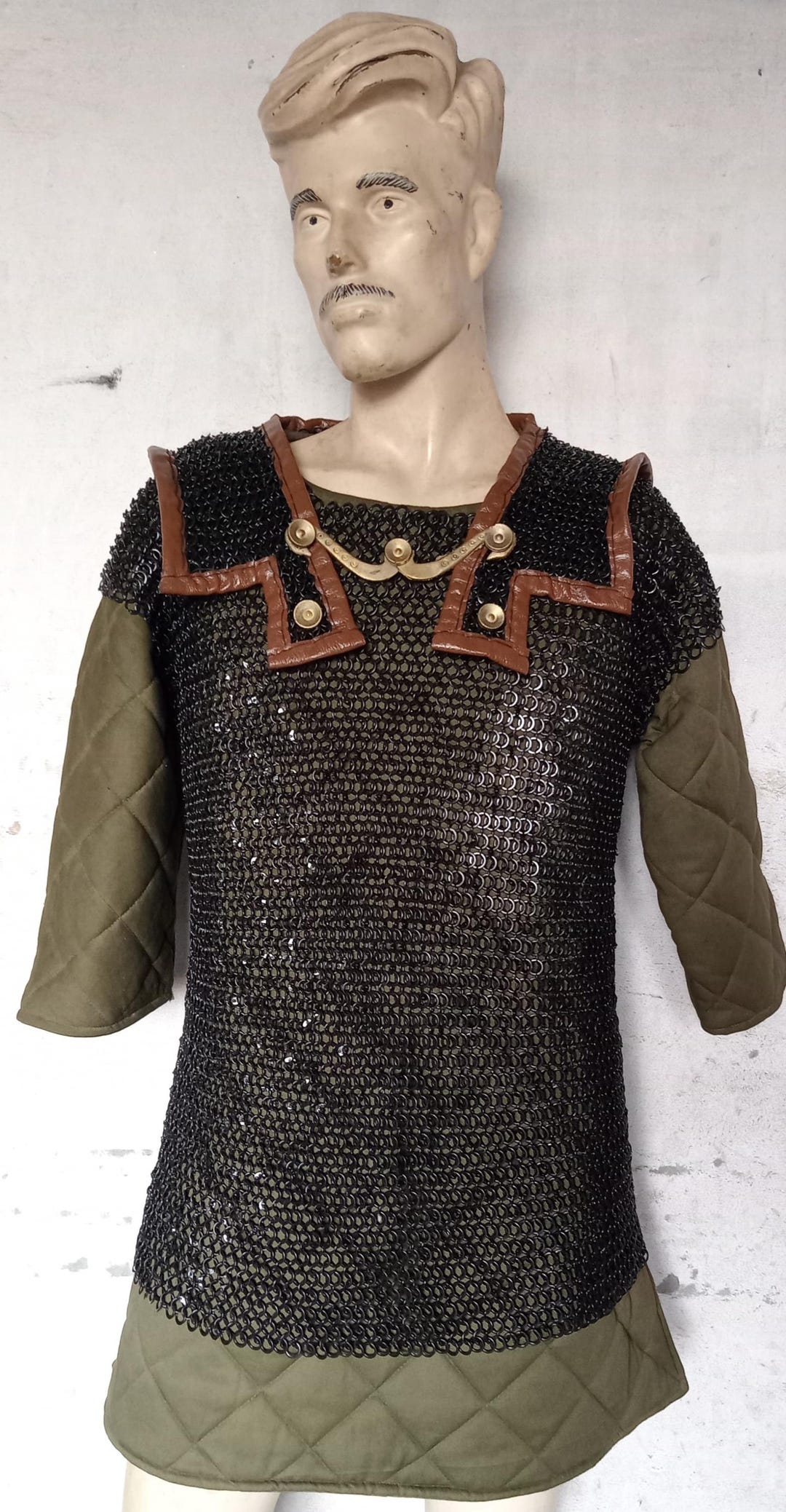Roman Chainmail Hamata Body Armour – Authentic Roman Lorica Hamata ...