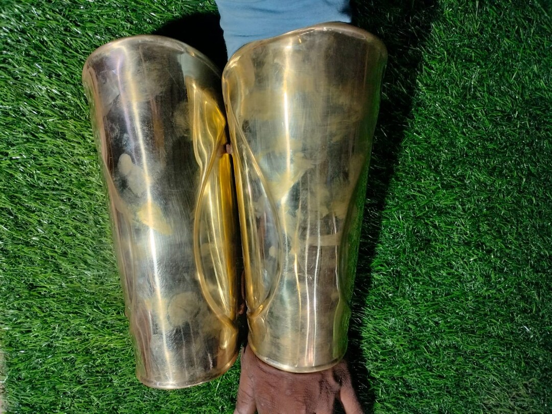 Brass Hand Bracer,handmade Brass Bracers, Hand Protection, Larp Bracers ...