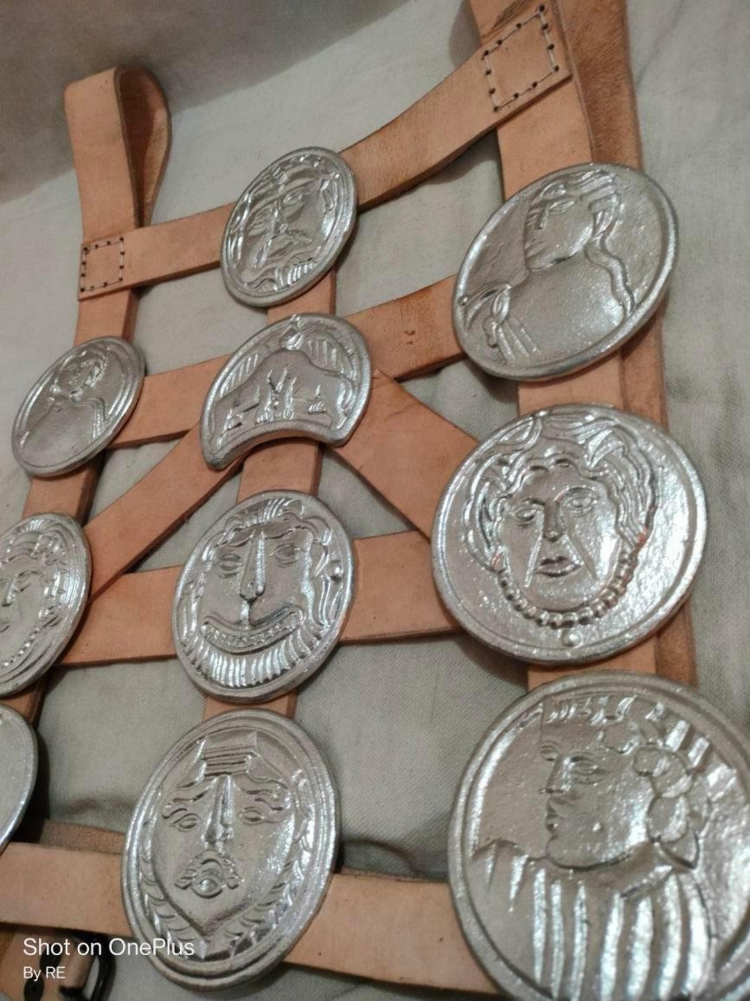 Roman Centurion Belt,roman Legion Belt, Phalerae Belt, Legion Belt ...