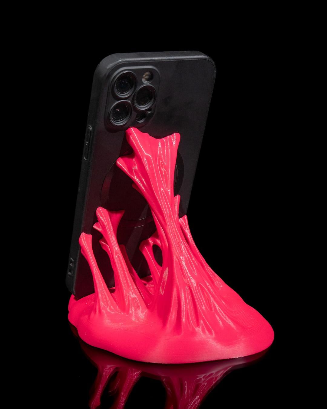 Sticky Situation Phone Holder - Unique 3D Printed Bubble Gum Design ...