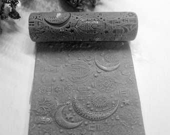 Clay Textured Roller STL Seamless Butterfly Textured Icing Texture ...