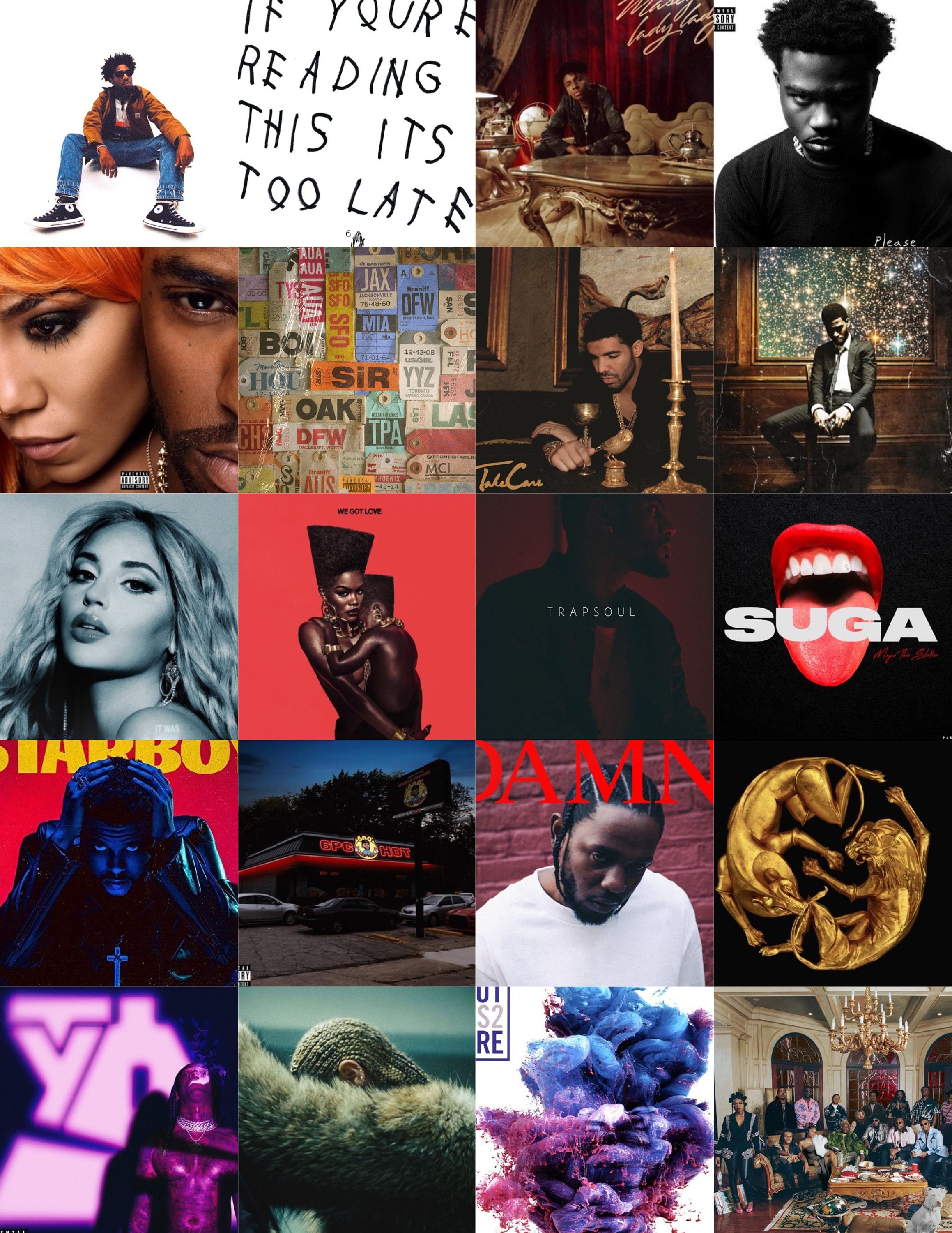 120pc DIGITAL Album Cover Wall Collage Kit - Etsy