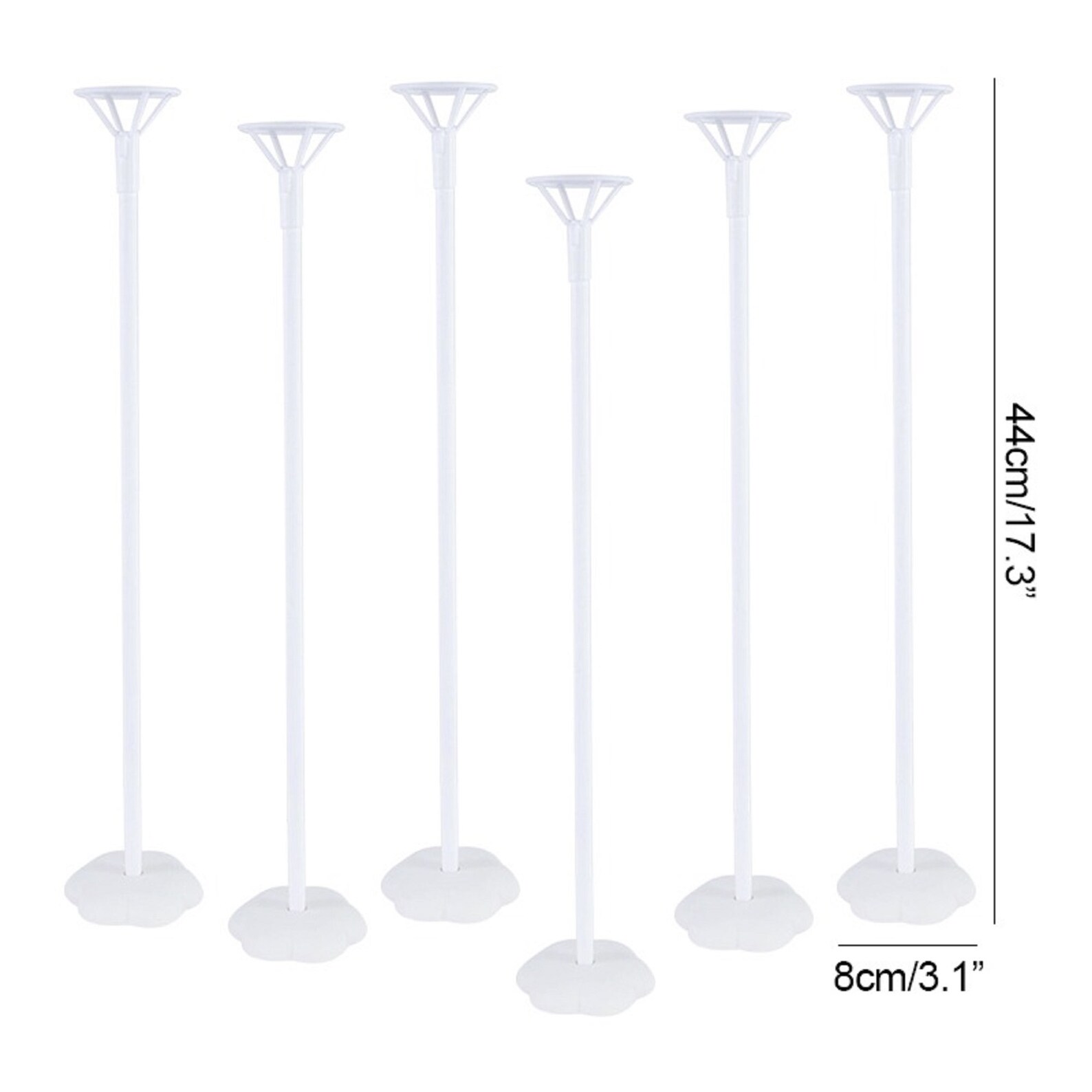 6pcs Balloon Stand Base Balloon Holder Column Support for - Etsy