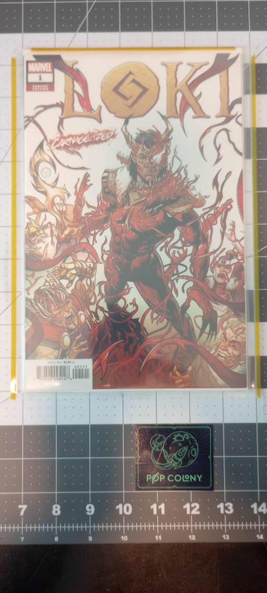 Loki 1 carnage-ized Marvel Comics 7/19 9.8 - Etsy