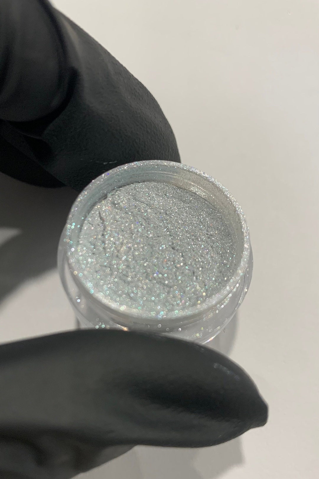 Holographic Transparent Pearl Chrome Powder 0.8 G - Etsy