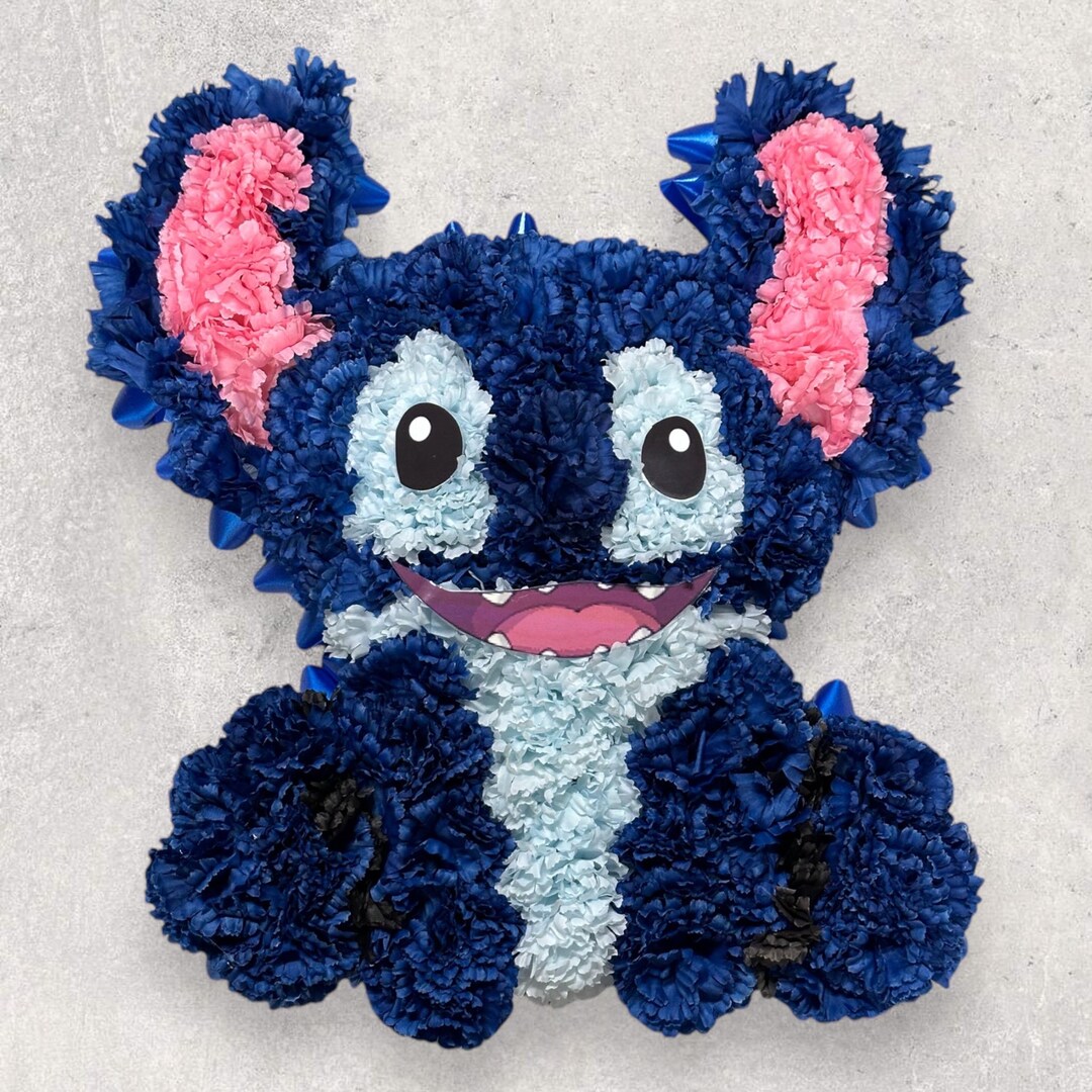 STITCH CARTOON CHARACTER Lilo Film Artificial Funeral Memorial Tribute ...