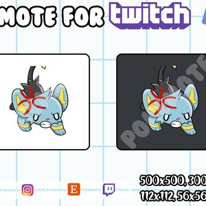 Twitch & Discord Animated Emote Shinx Rage - Etsy