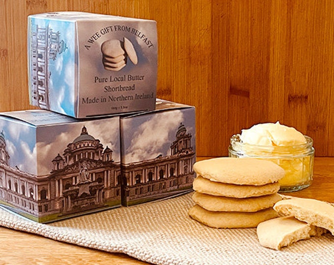 Shortbread Biscuits in Belfast City Hall Boxes. Pure Butter Shortbread ...