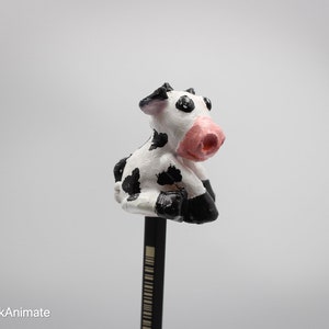 Cow Pencil Topper - Etsy