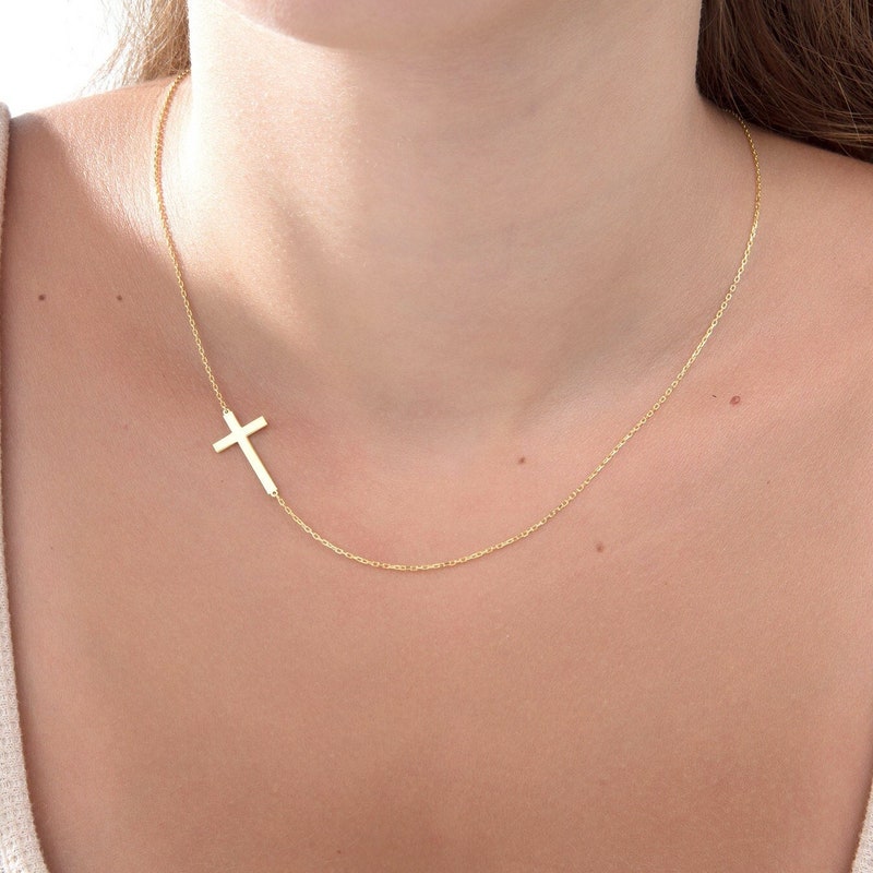 Sideways Cross - Etsy