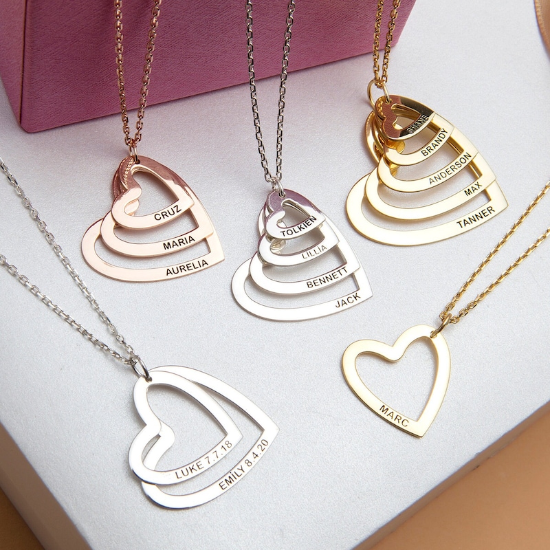 Engraved Heart Ring Gold - Etsy