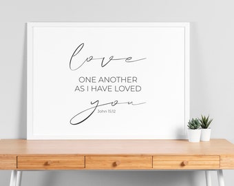 John 15 Wall Art | Etsy