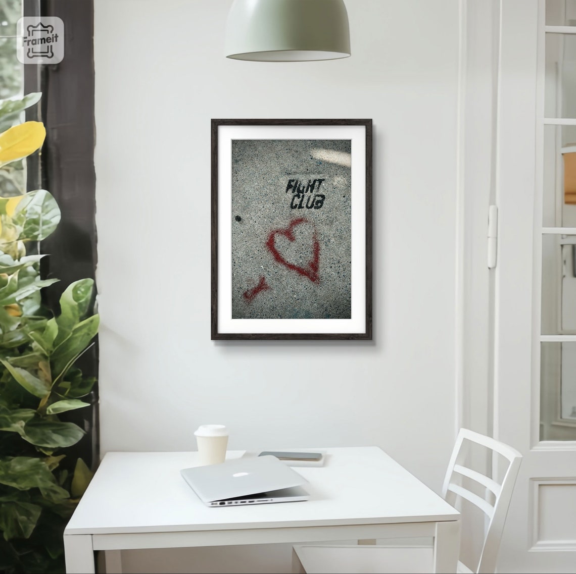 Fight Club NYC Street Art Photography Print Urban Wall Art Graffiti ...