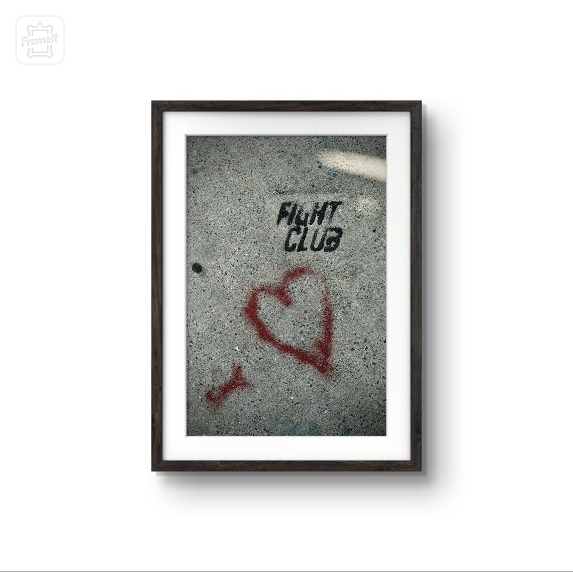 Fight Club NYC Street Art Photography Print Urban Wall Art Graffiti ...