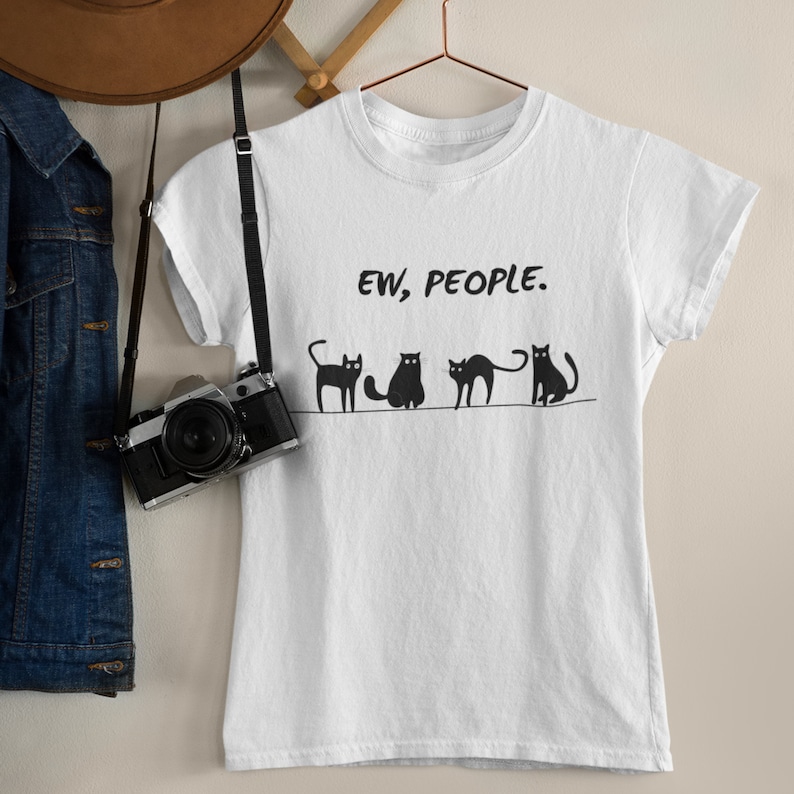 Ew People T-shirt, Funny Introvert Shirt, Introverted Shirt, I Can't ...