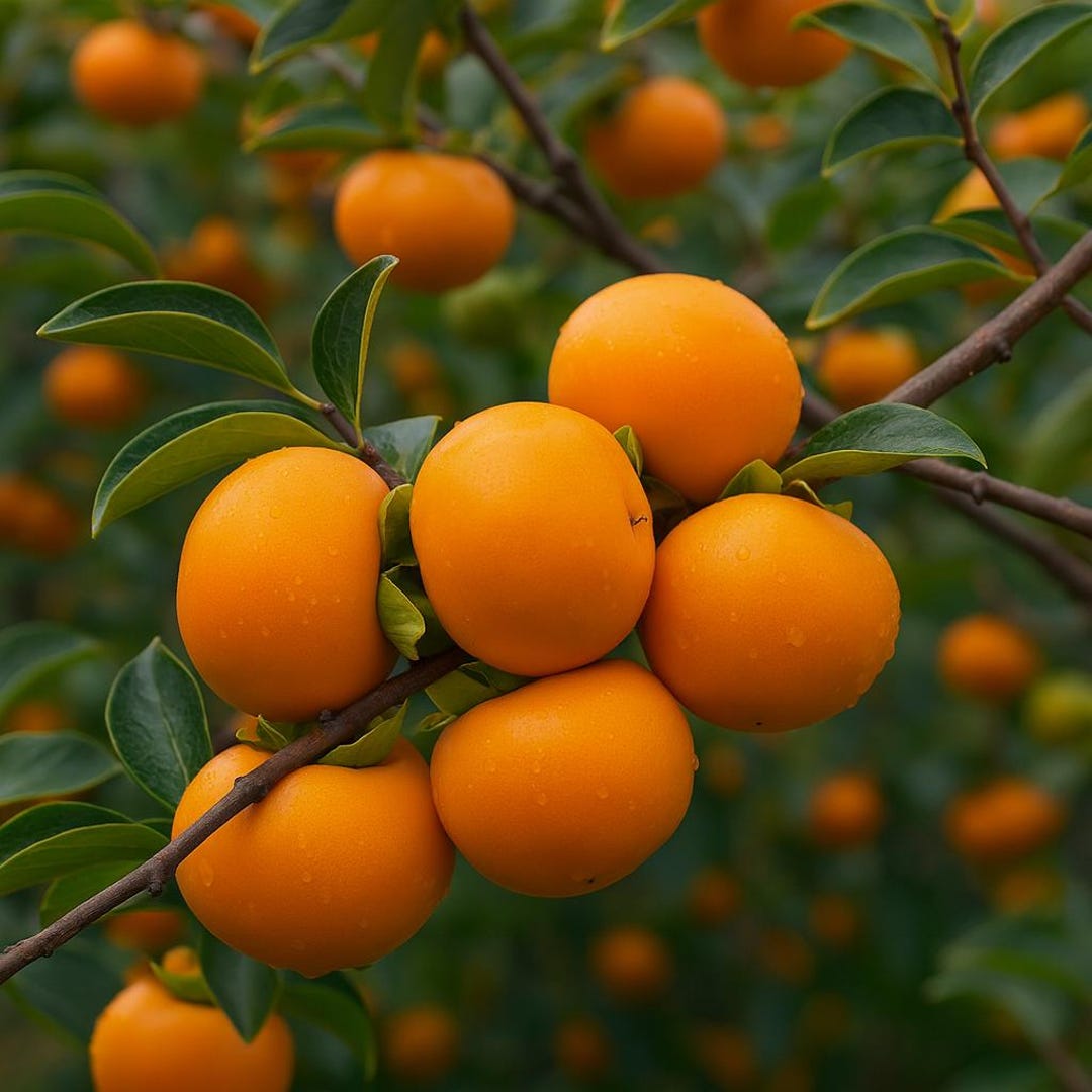 Fuyu Persimmon Tree Seeds | Cold Hardy, Easy Grow (5 Seeds) - Etsy