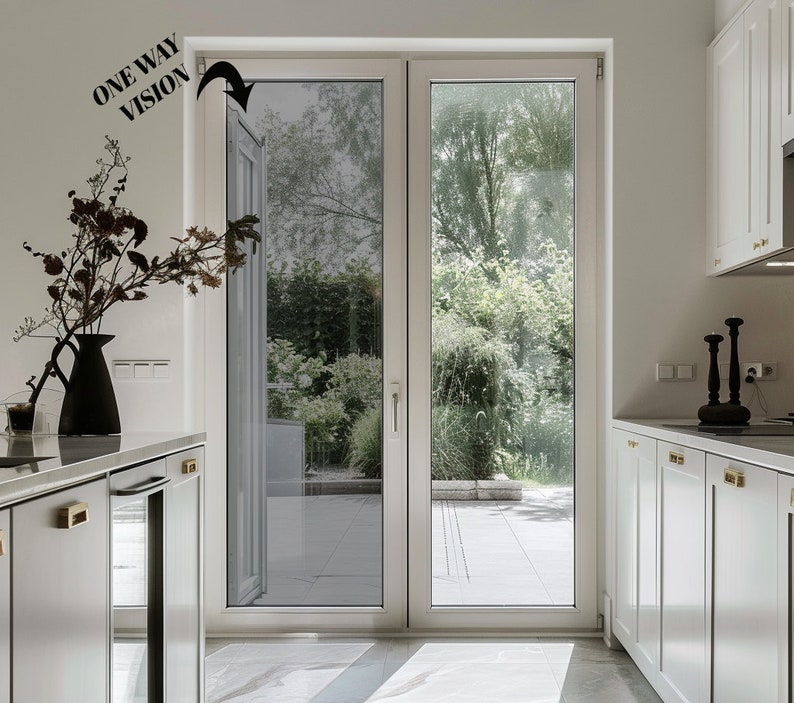 FREE Mock up Decal for Patio Doors and Windows Beach Decor Window Vinyl ...