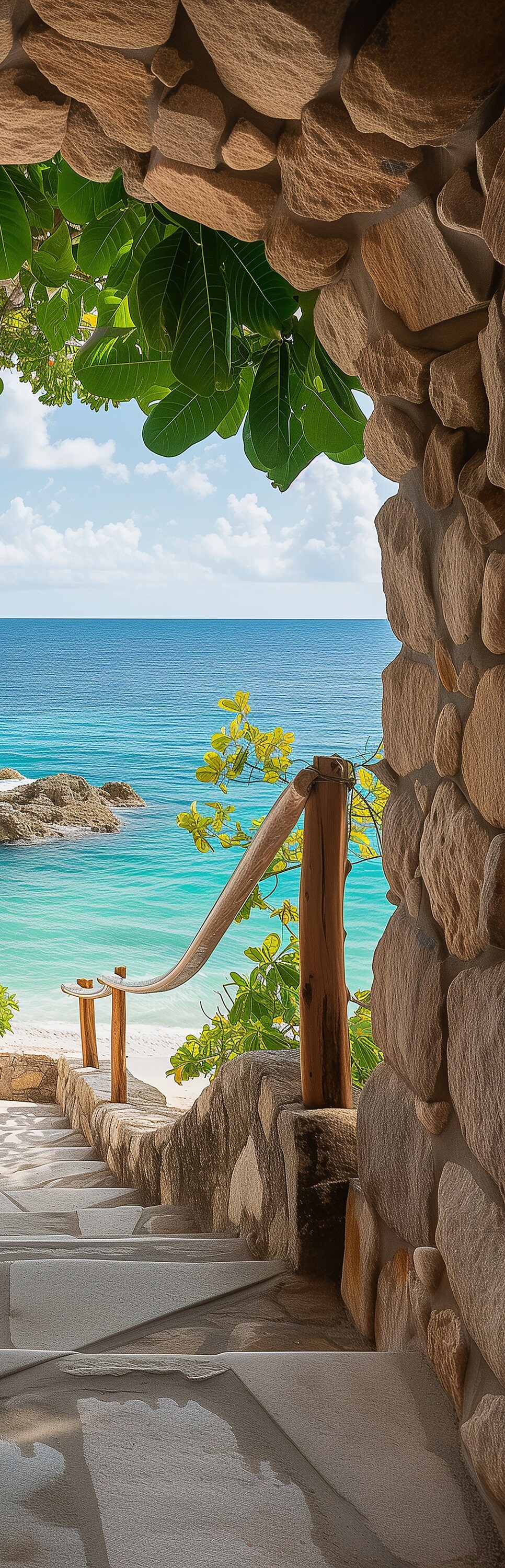 FREE Mock up Decal for Patio Doors and Windows Walkway to the Beach ...