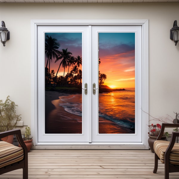 Sunset Window Film - Etsy
