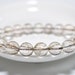 Devilish Rutilated Quartz With Silver Rutilated Quartz Stretch Bracelet, 10.5mm, High Quality ...