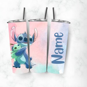 Stitch Gift, Personalized Lilo and Stitch Tumbler, Stitch Pattern ...