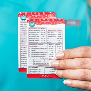 Ultrasound Badge Buddy Quick Reference Guide, Sonographer Cheat Sheet ...