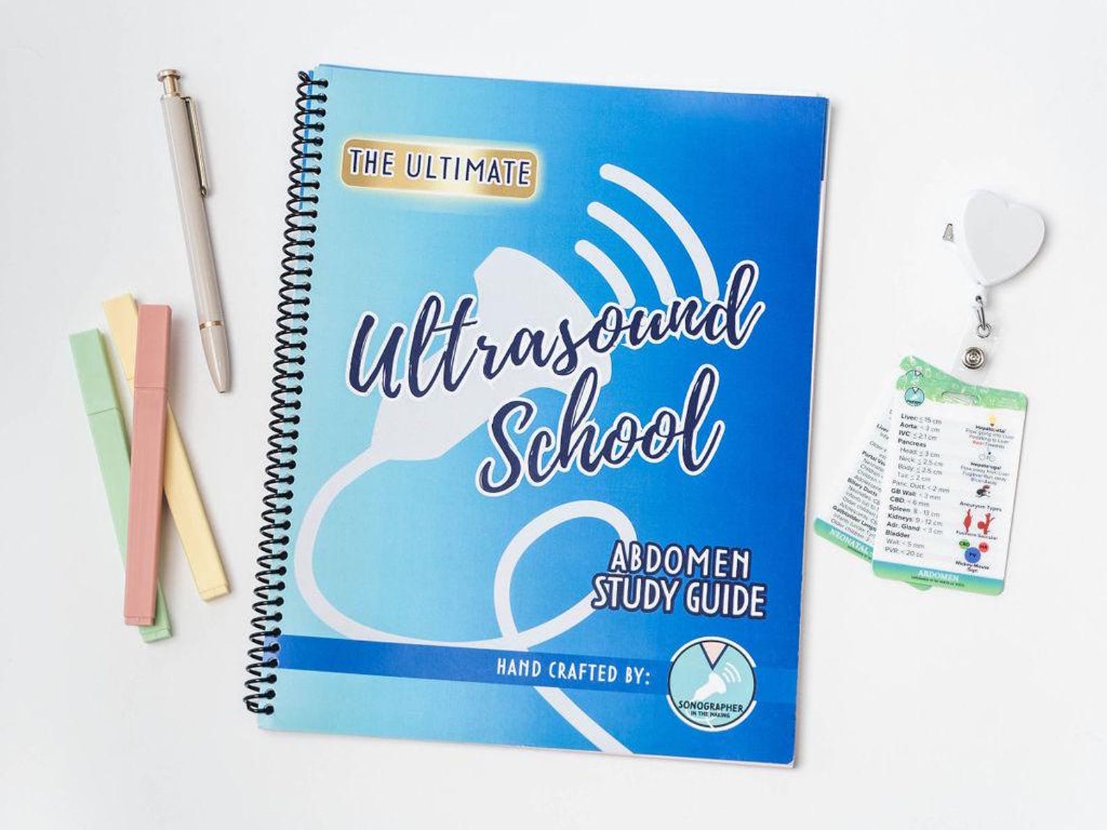 Ultrasound Tech Abdomen Study Guide Notes, Sonography Student ARDMS ...
