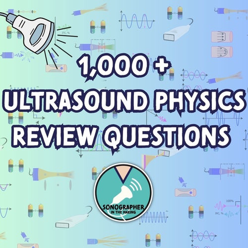 Ultrasound Physics SPI Study Notes SPI Exam Physics - Etsy