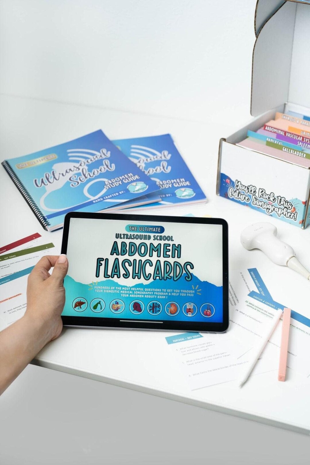 Ultrasound School Abdomen Flashcards, Ultrasound Student Study Notes ...