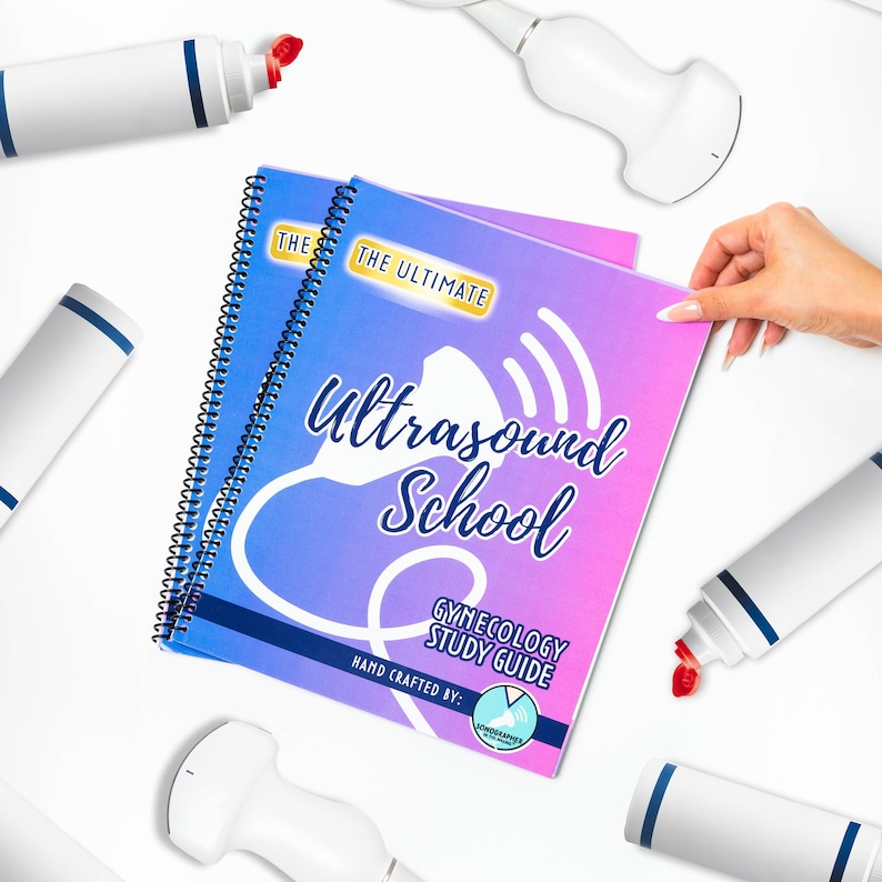 Sonography Study Guide Notes, Ultrasound OBGYN Student Study Materials ...
