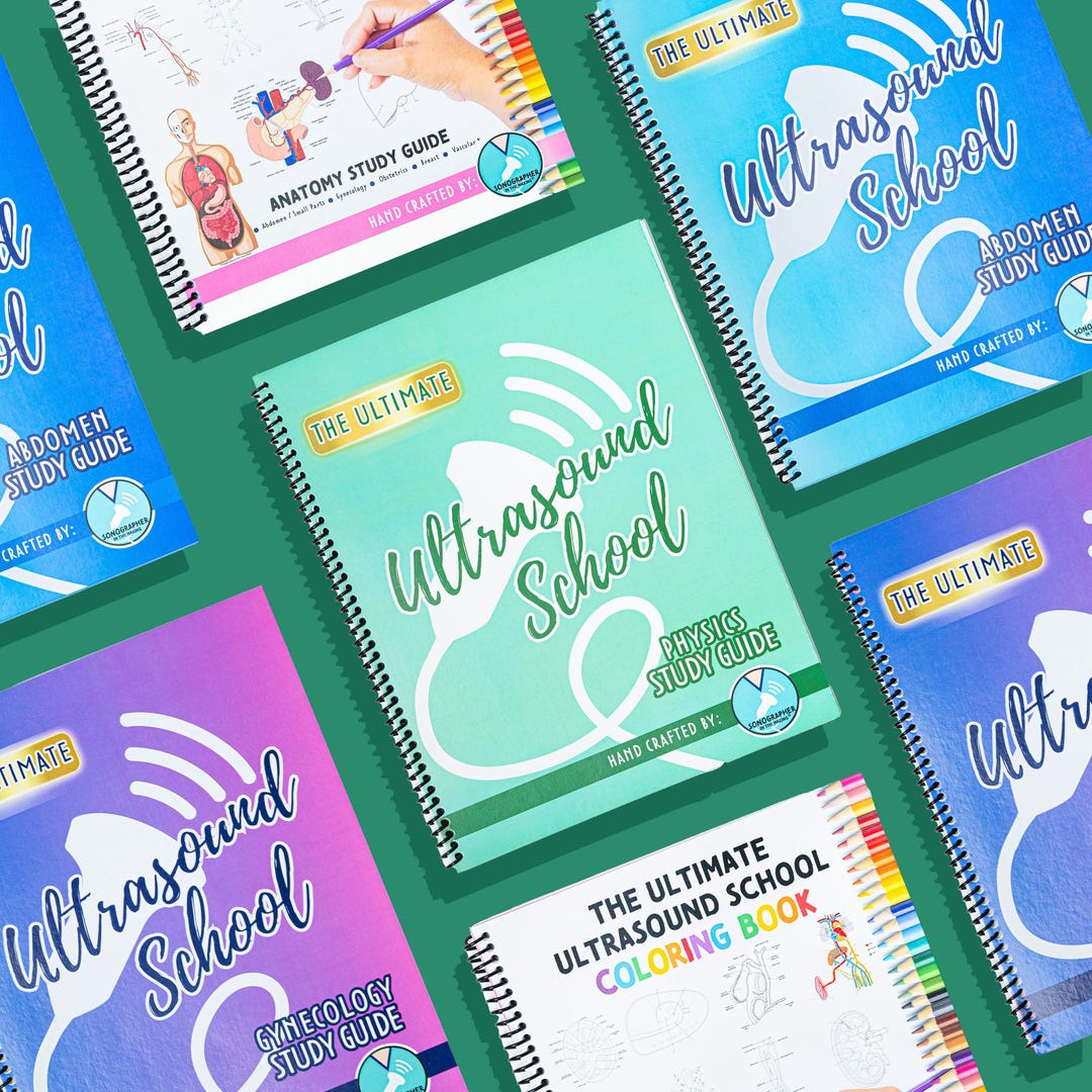 The Ultimate Ultrasound School Bundle, Ultrasound Physics SPI Study ...