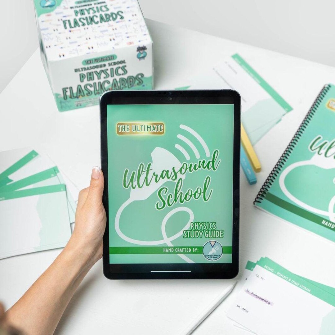 Ultrasound Physics SPI Study Notes, SPI Exam, Physics Question, Physics ...