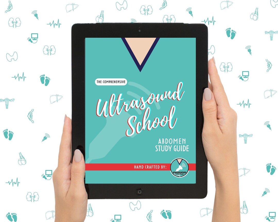 Ultrasound Abdomen Notes Sonography Student Study Guide - Etsy