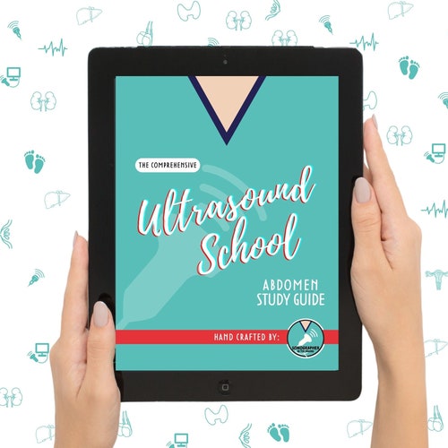 Ultrasound Abdomen Notes Sonography Student Study Guide - Etsy
