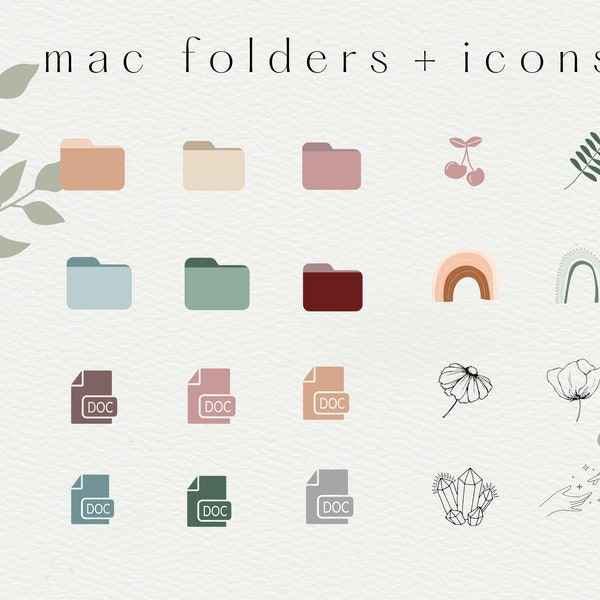 Desktop Icons - Etsy