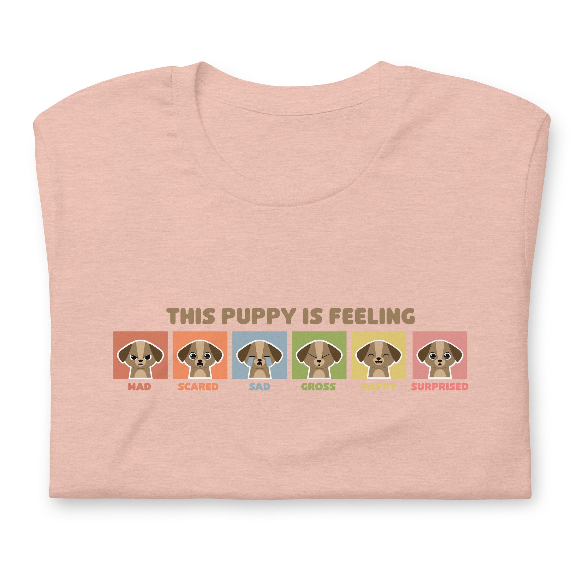 Dog Emotion Chart for Nonverbal Communication Shirt Apparel - Etsy