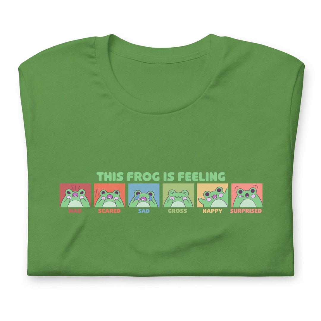 Frog Emotion Chart Nonverbal Communication Autism Awareness, Down ...