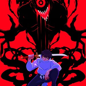 Yuta and Rika Anime Print - Etsy