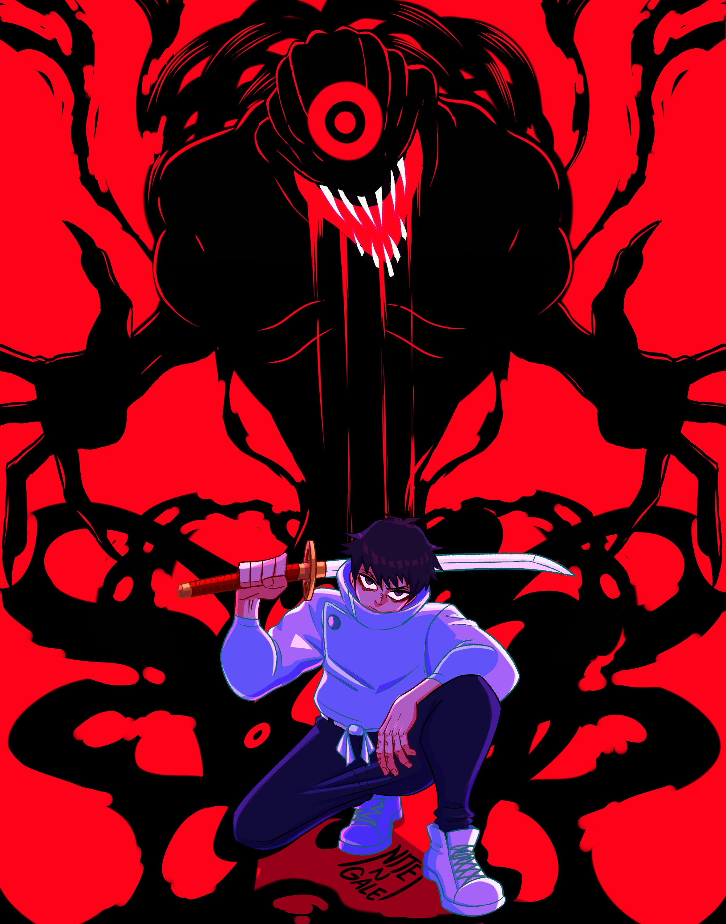 Yuta and Rika Anime Print - Etsy