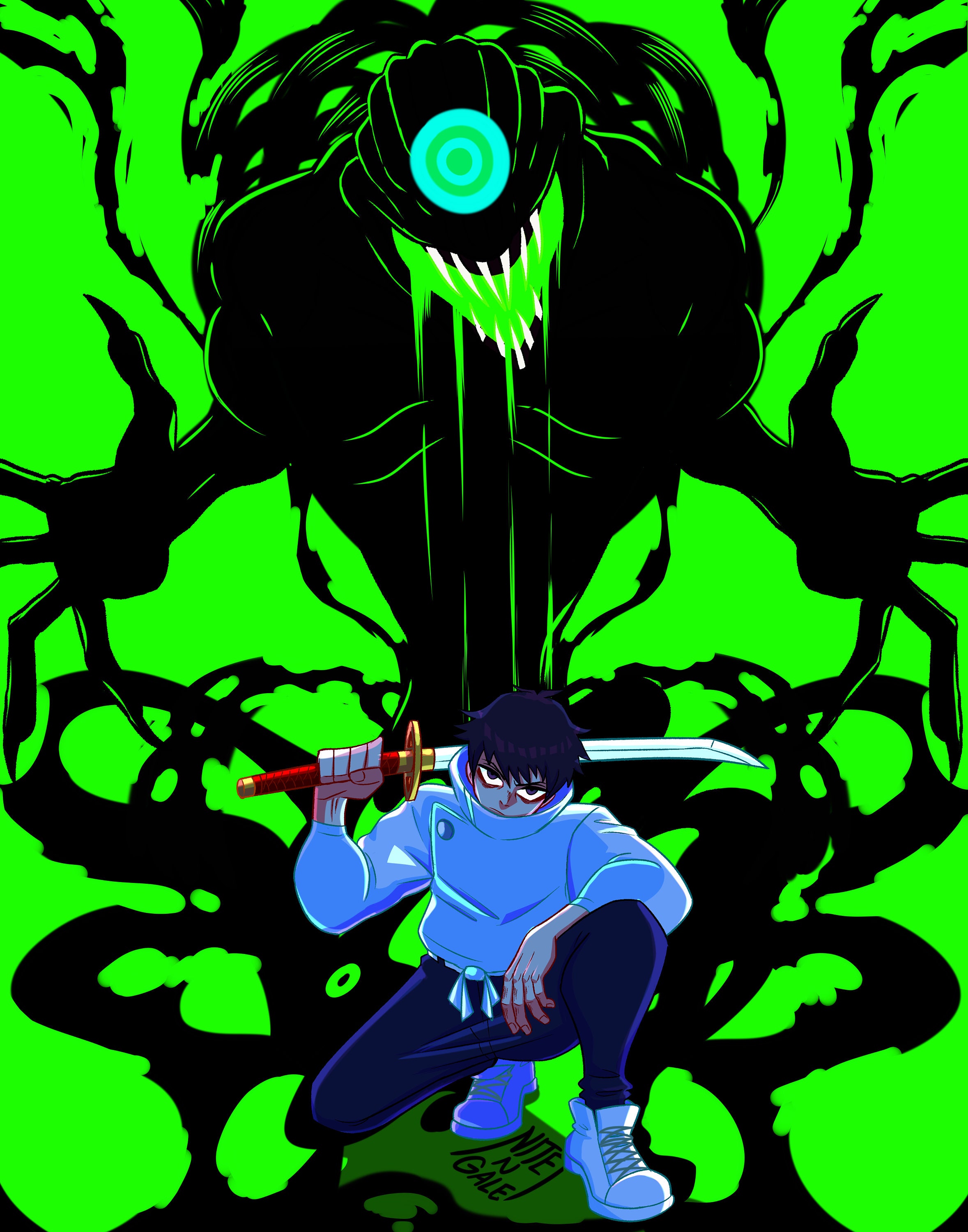 Yuta and Rika Anime Print - Etsy