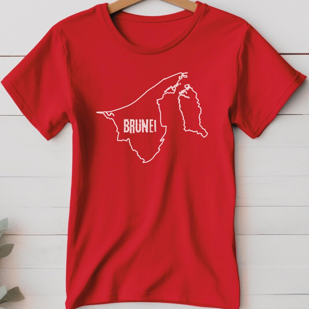 Brunei Country Map Shirt BOLIVIAN Outline Unisex T-shirt National ...