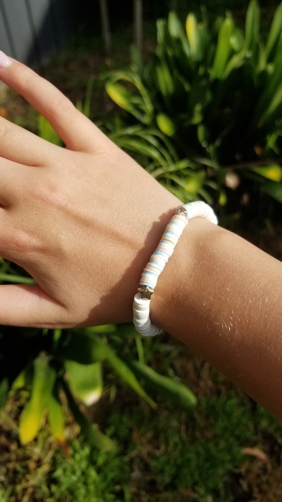 Pastel Star Preppy Bracelet - Etsy