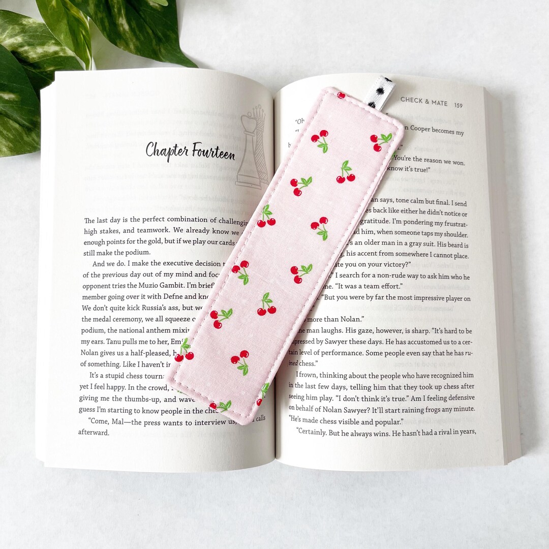 Fabric Bookmark | Gifts for Book Lovers | Reading Gift | Mother's Day ...