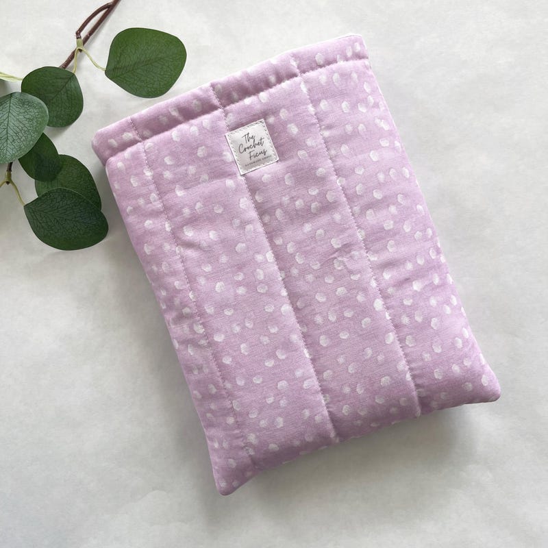 Large Book Sleeve Purple - Etsy UK