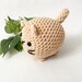 Crochet Loaf Cat Crochet Cat Gift for Cat Lover Crochet Plush Crochet ...