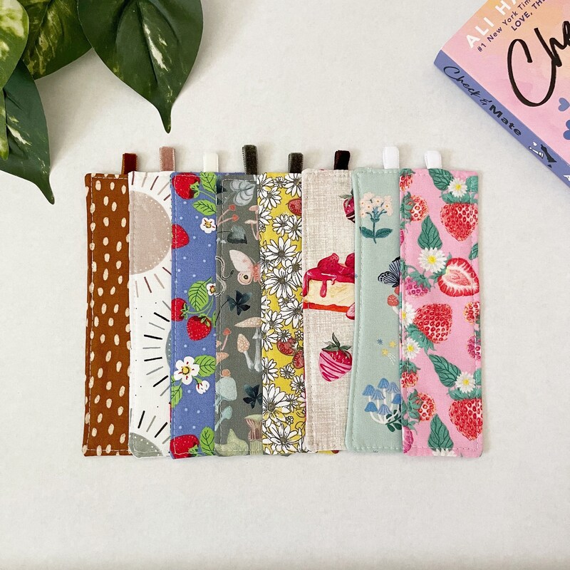 Fabric Bookmark - Etsy