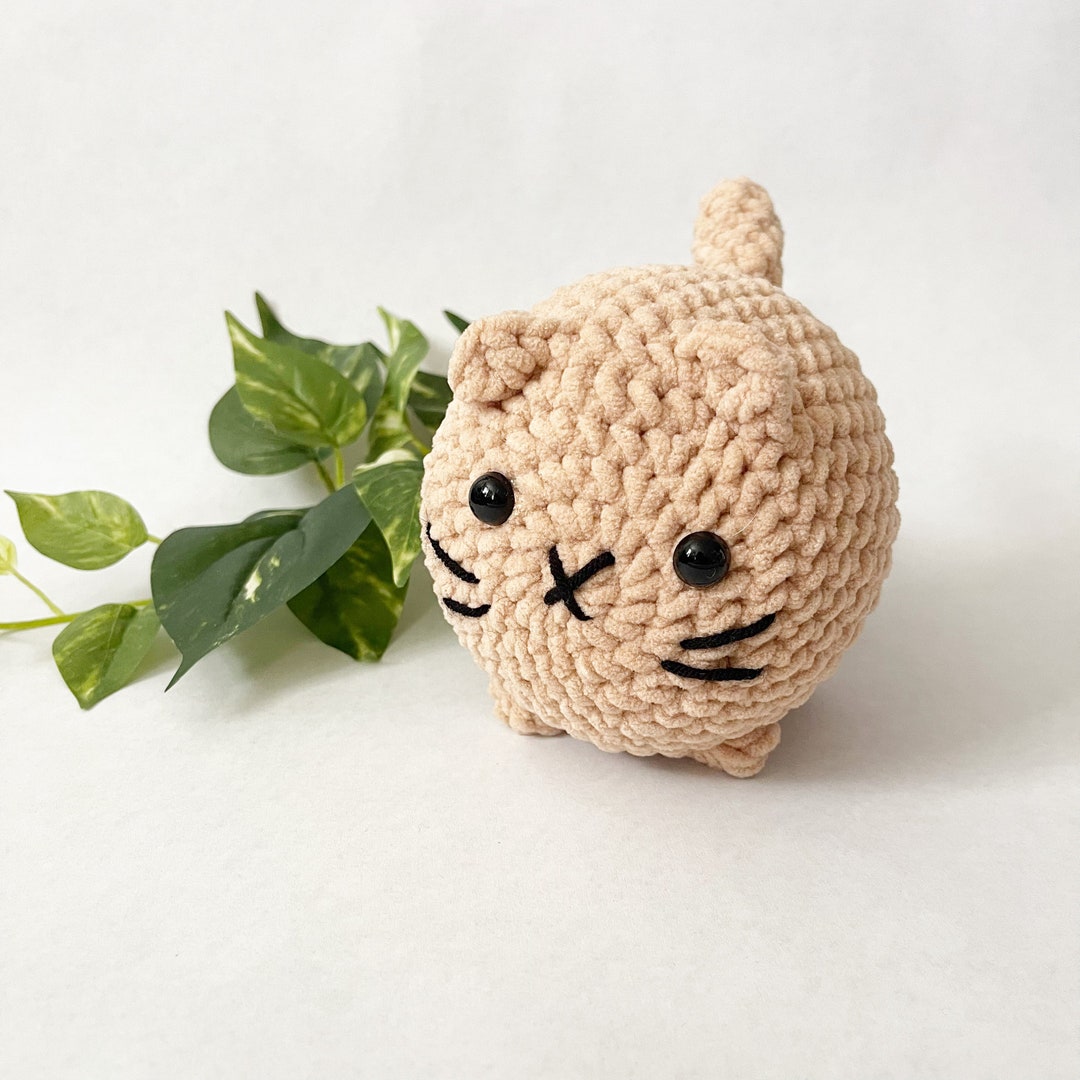 Crochet Loaf Cat | Crochet Cat | Gift for Cat Lover | Crochet Plush ...