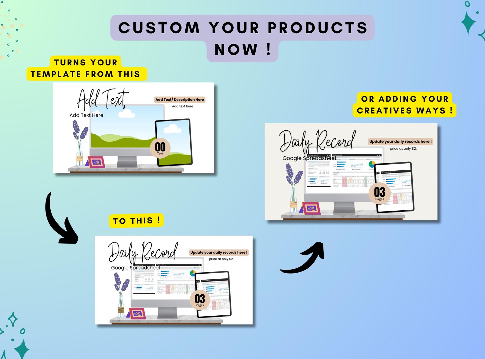 Digital Product Mockup Templates | Online Mockup Product | Canva ...