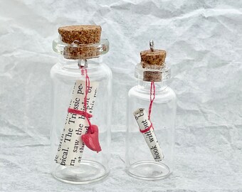 Mini Message Bottle | Etsy
